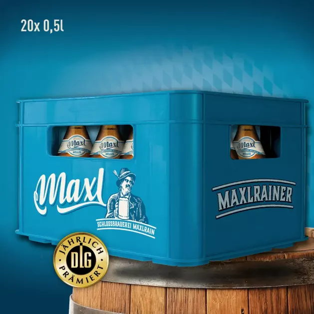 Helles Bier » Maxl Helles | Schlossbrauerei Maxlrain