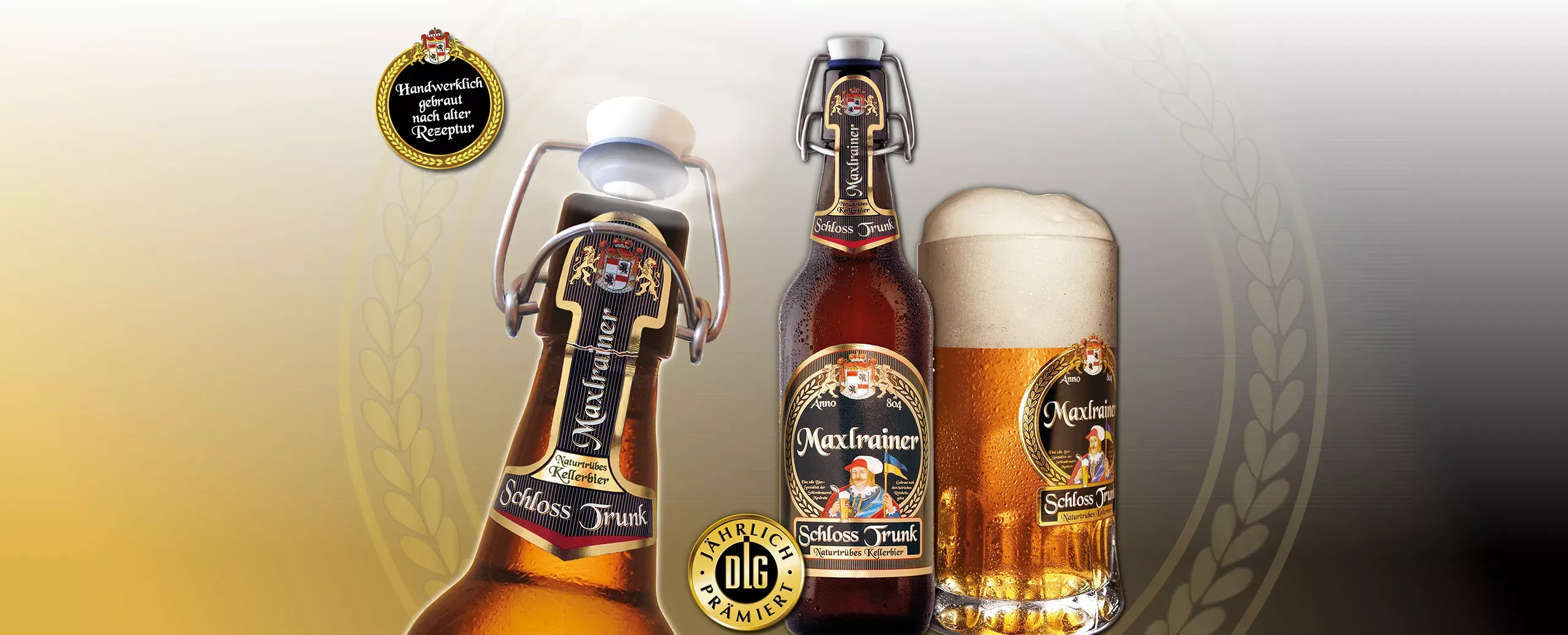 Kellerbier » Schloss Trunk | Schlossbrauerei Maxlrain